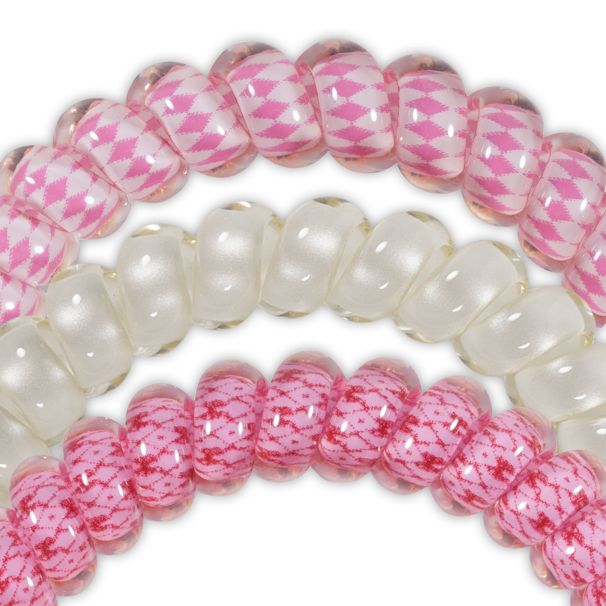 Spiral Hair Coils | Small | Cherry Bomb – Vikki's...A Unique Boutique
